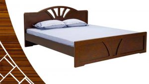 Wooden Double Bed - Beshi Deshi