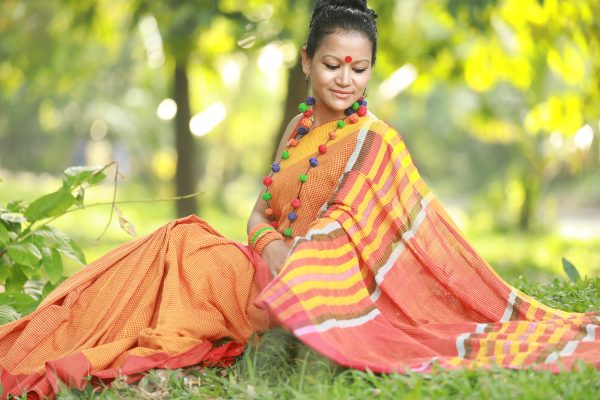 Gamcha Saree - BeshiDeshi