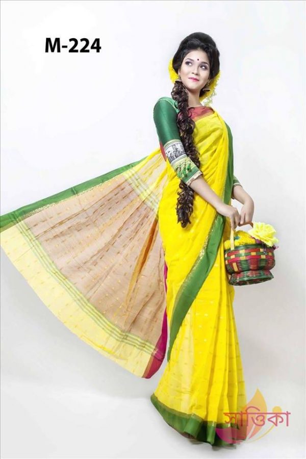 Tangail Cotton Saree - BeshiDeshi