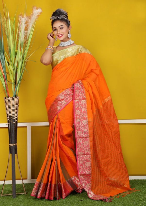 Tangail Cotton Saree - BeshiDeshi