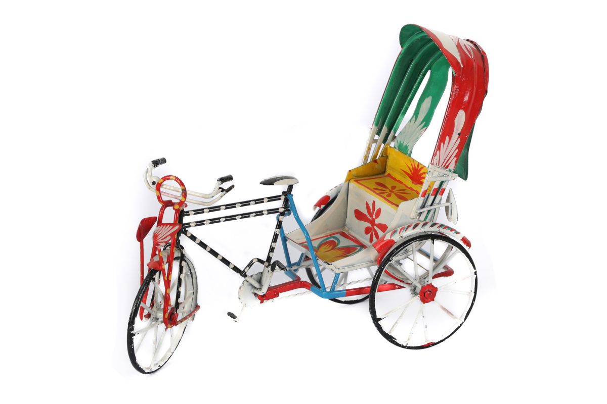 Hand Painted Miniature Rickshaw - BeshiDeshi