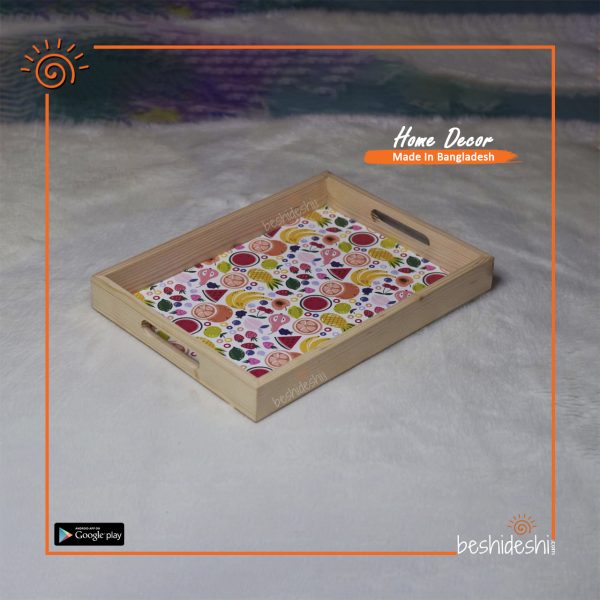 Wooden Surface Tray (Large) - BeshiDeshi
