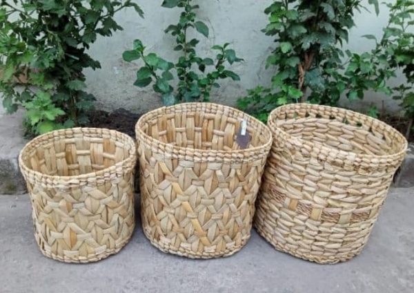 Hogla Leaf Basket (large) - BeshiDeshi