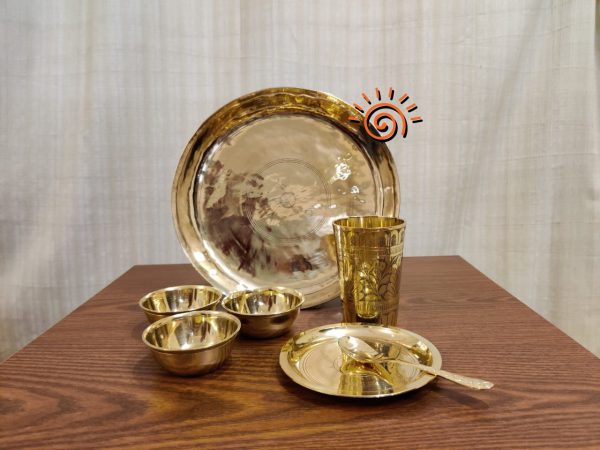 Brass and Kasha Set - BeshiDeshi