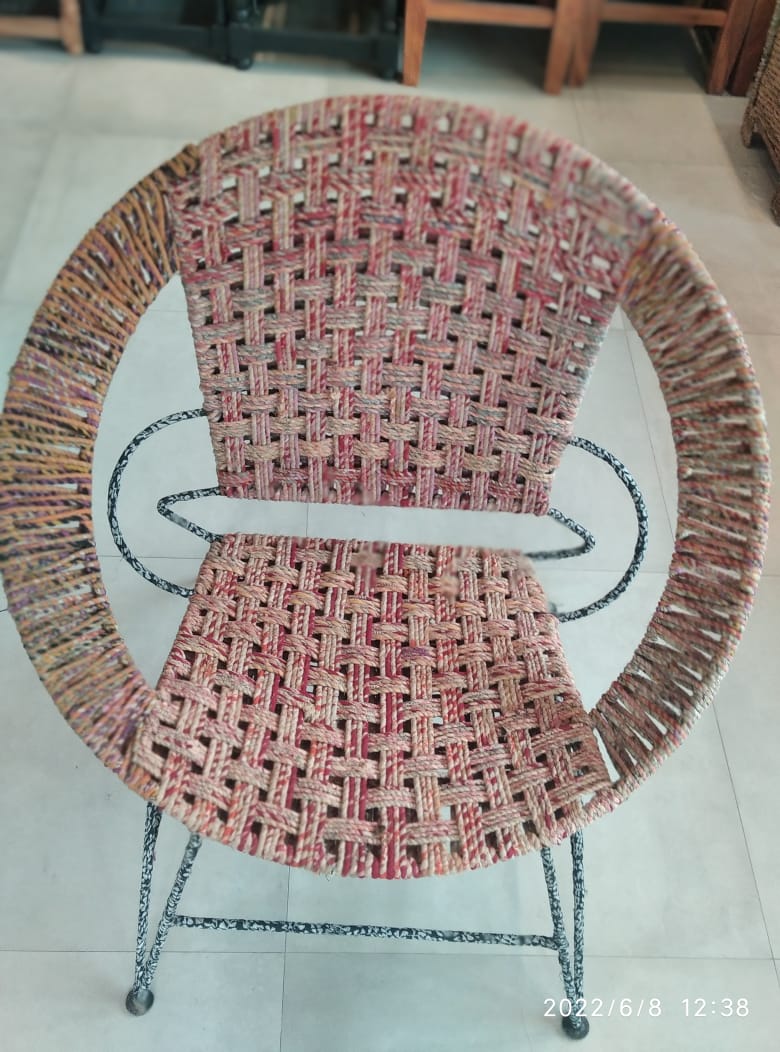 Recycled Sari Chair - BeshiDeshi