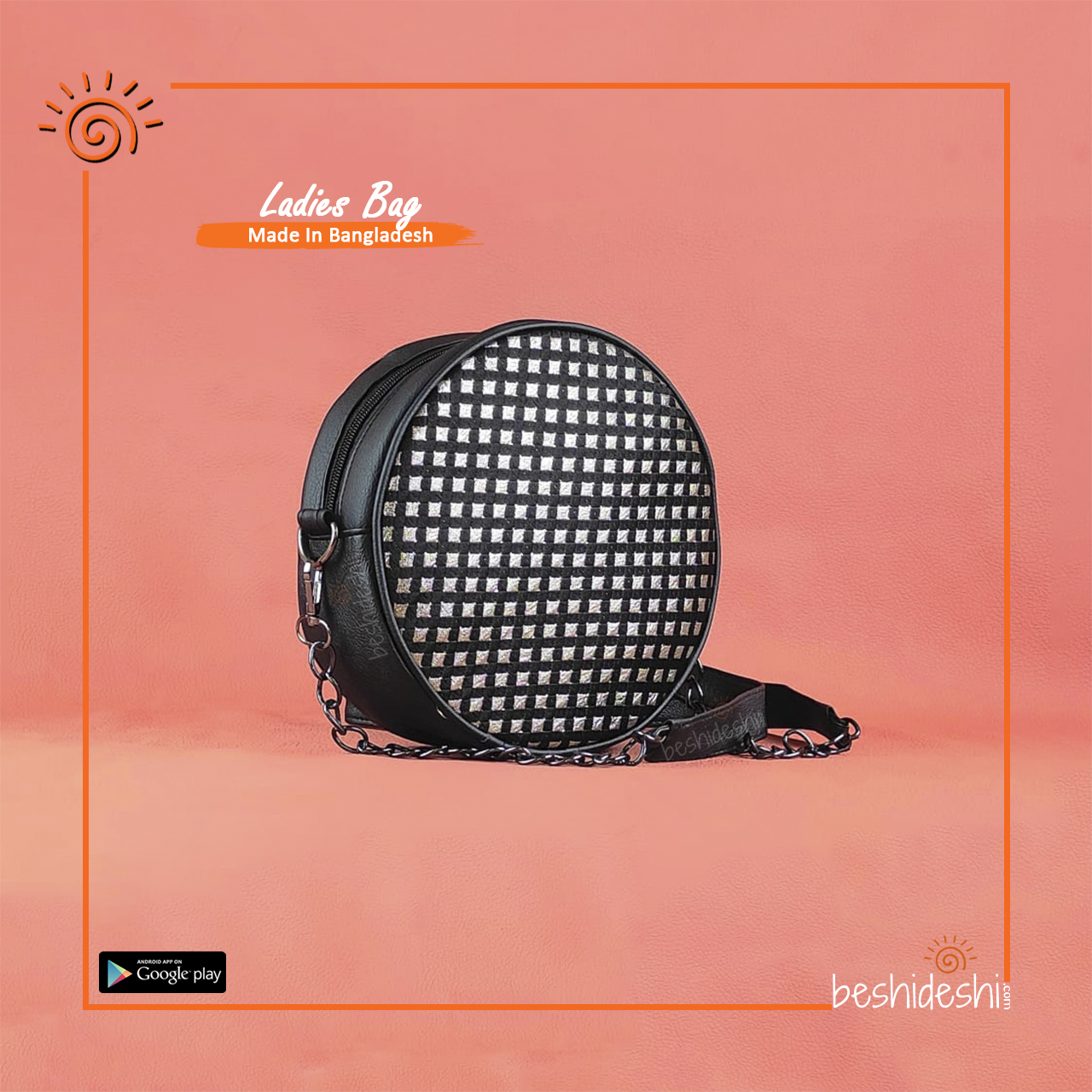 Round Shaped ladies bag