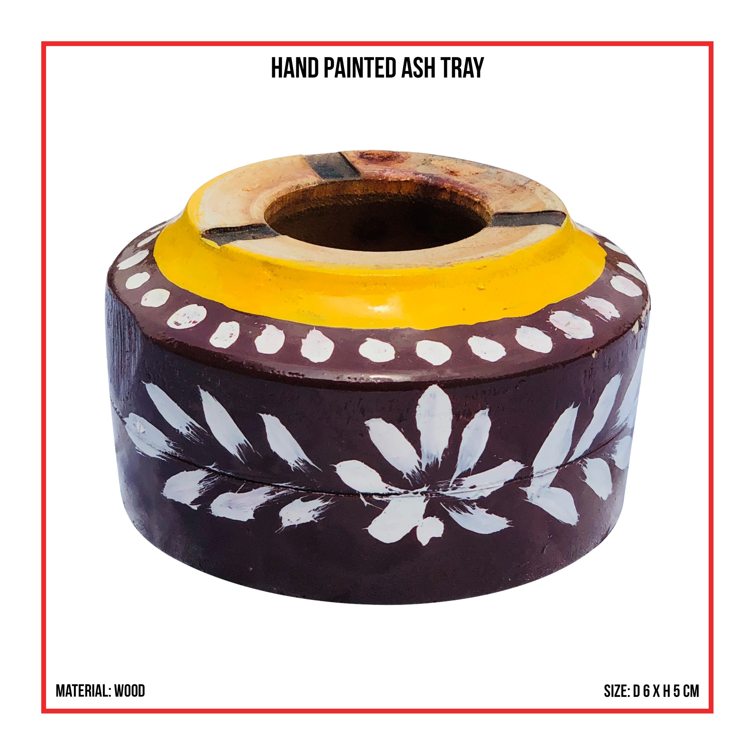 Hand Painted Ash Tray - BeshiDeshi