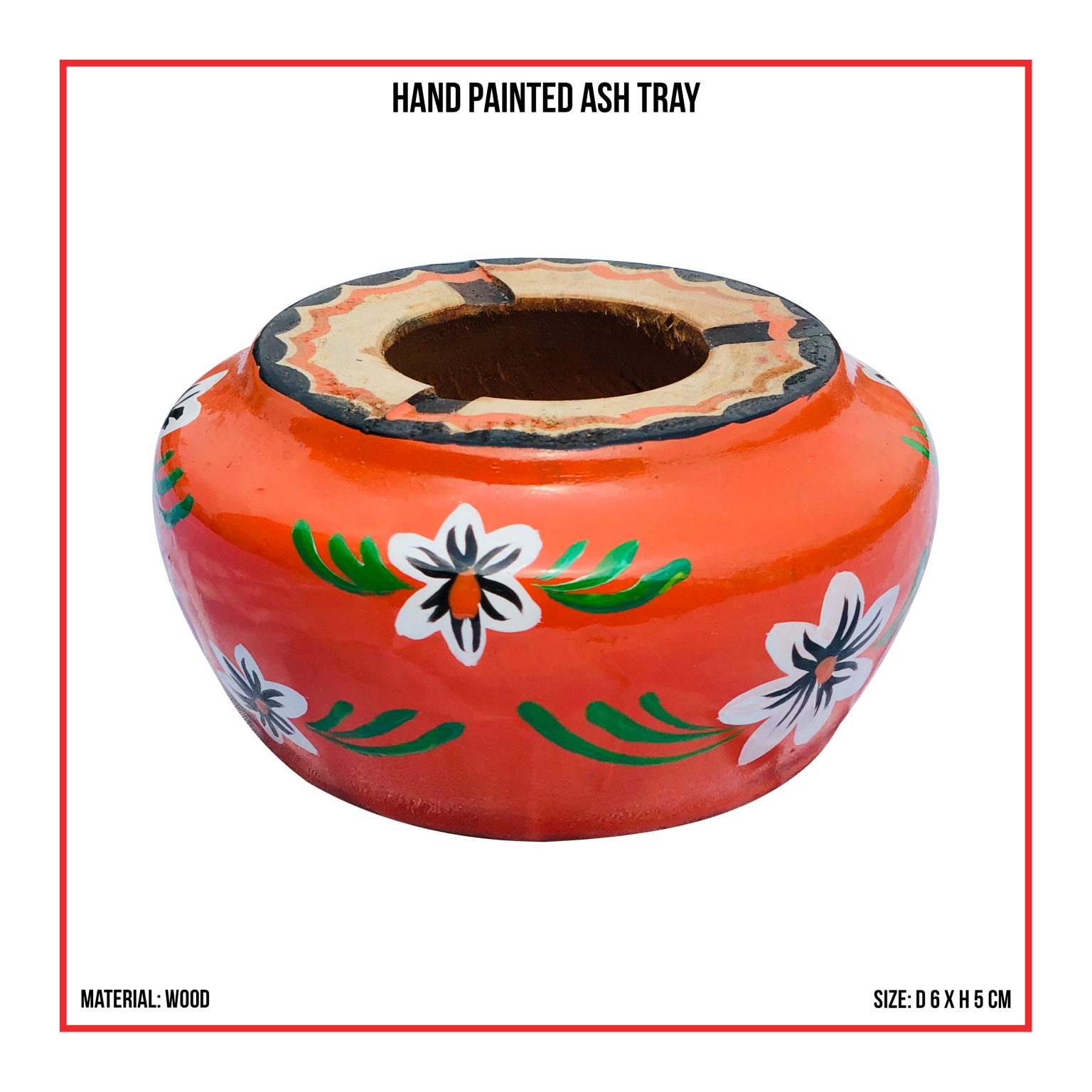 Hand Painted Ash Tray - BeshiDeshi