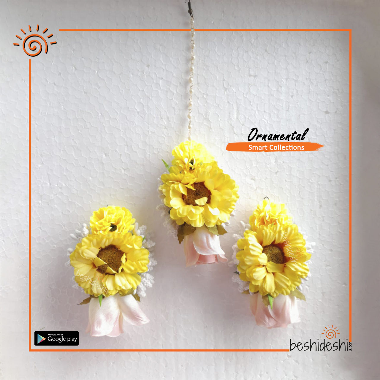 Artificial Flower Jewelry - BeshiDeshi