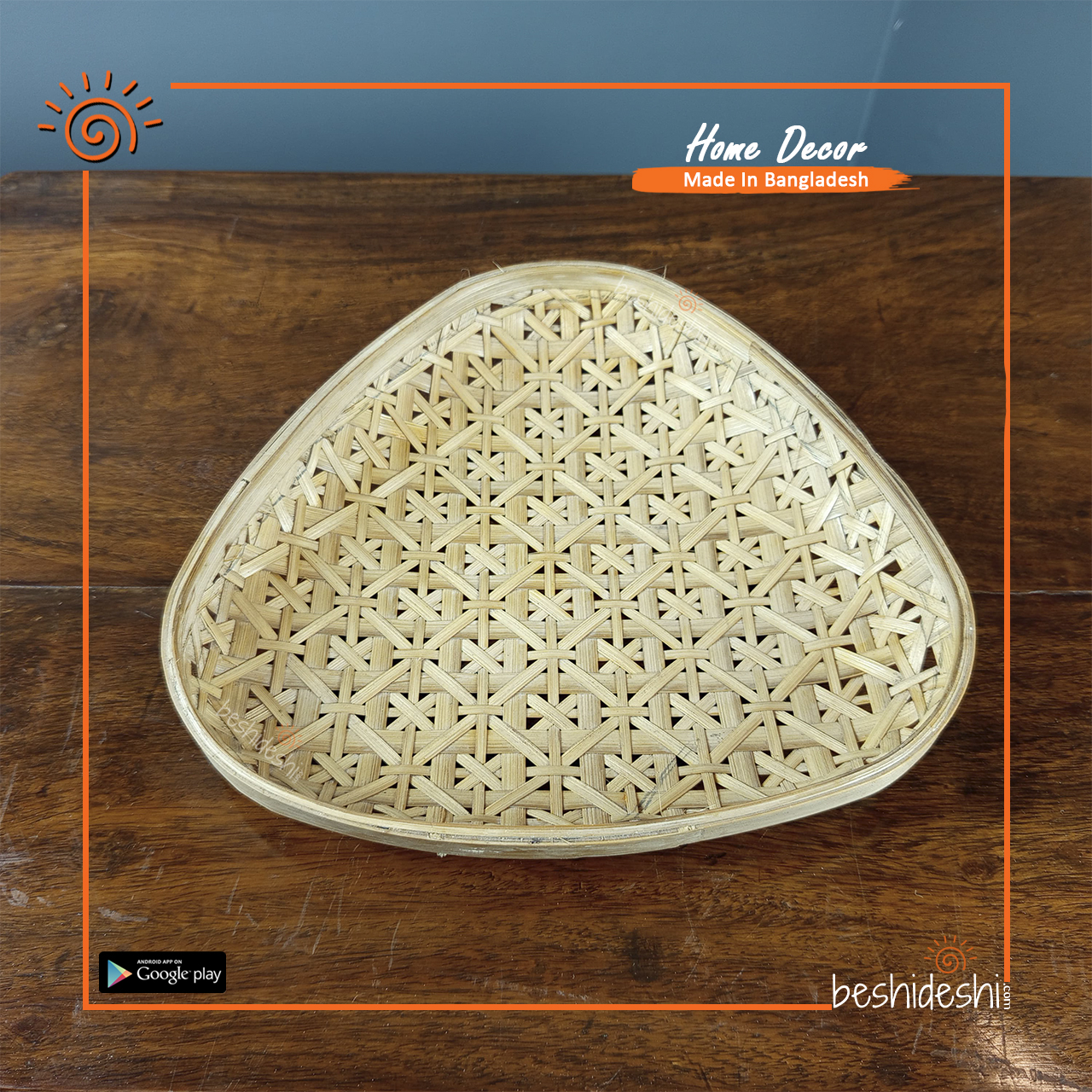 Bamboo Triangle Jhapi - BeshiDeshi