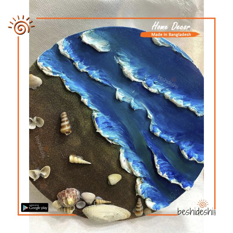 Sea-Beach Texture Art Canvas - BeshiDeshi