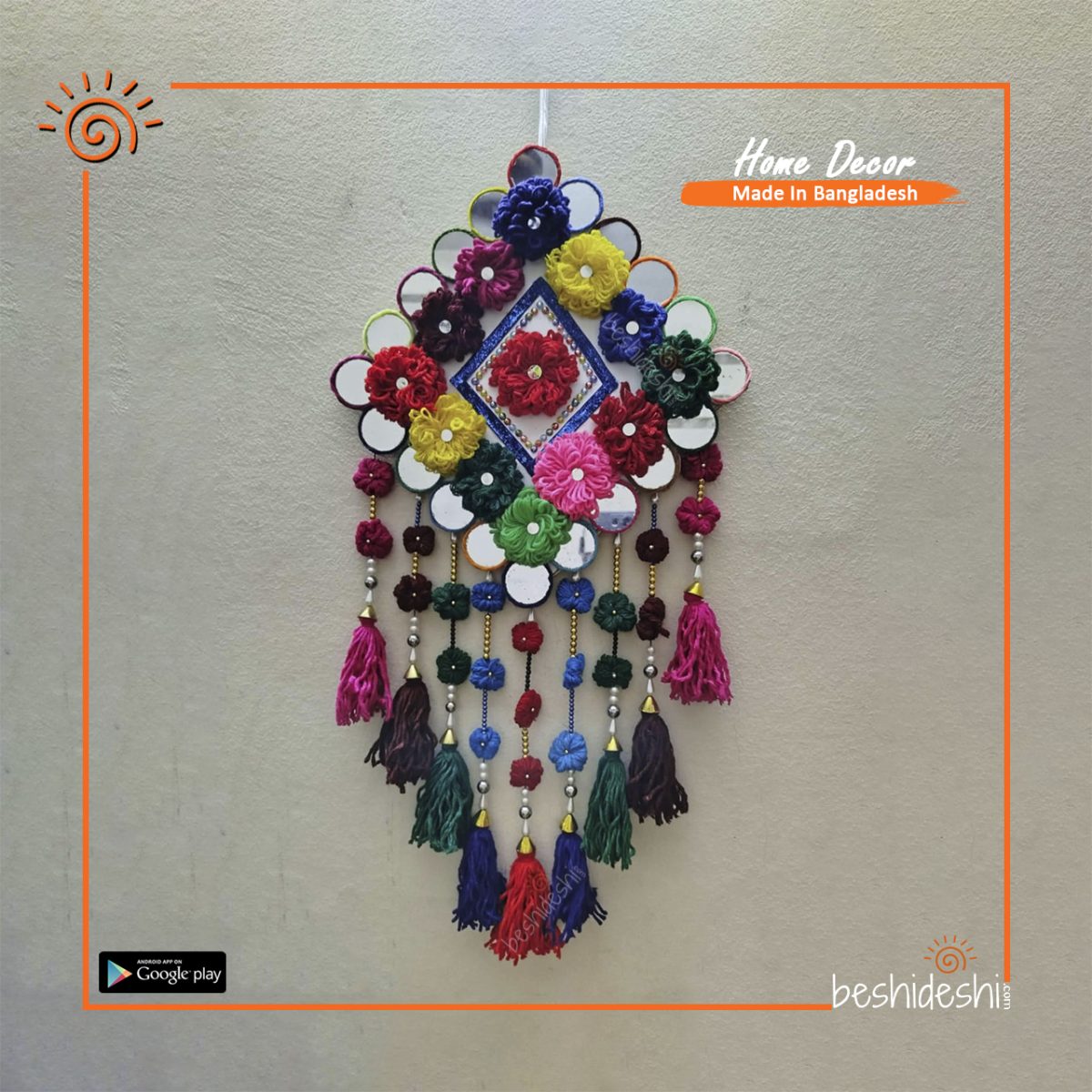 Handcrafted Wall Hanging - BeshiDeshi
